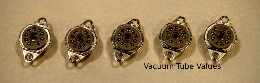 BELTON 9 pin (12AX7, EL84) TUBE SOCKETS, VT9-ST-2 TOP MOUNT 5 PCS ...