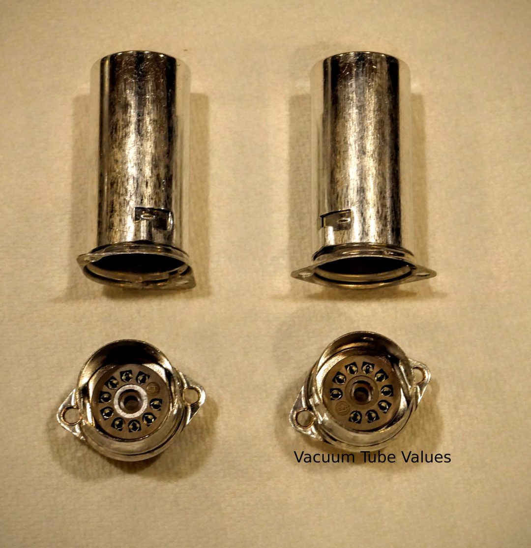 BELTON 9 pin Tube Sockets WITH SHIELD TOP MOUNT VT9-ST-C 2 PCS - Vacuum ...