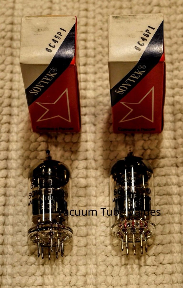 Sovtek 6C45 6C45Pi PAIR TUBES - Vacuum Tube Values